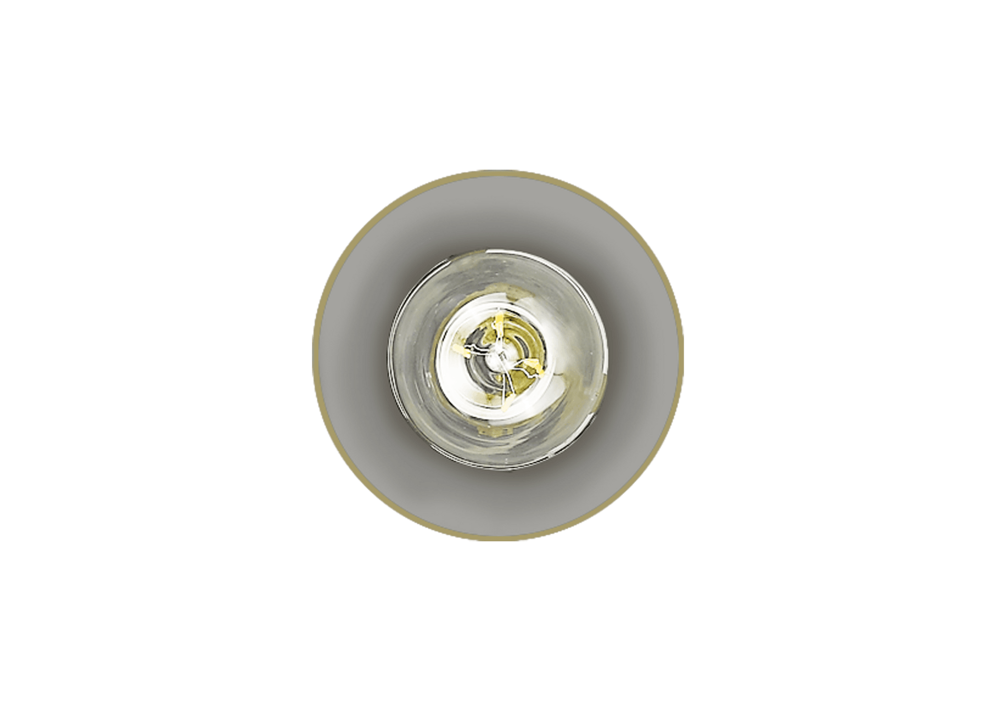 Bullet 1-Light 6" Industrial Bullet Head Pendant with Metal Shades - G ...